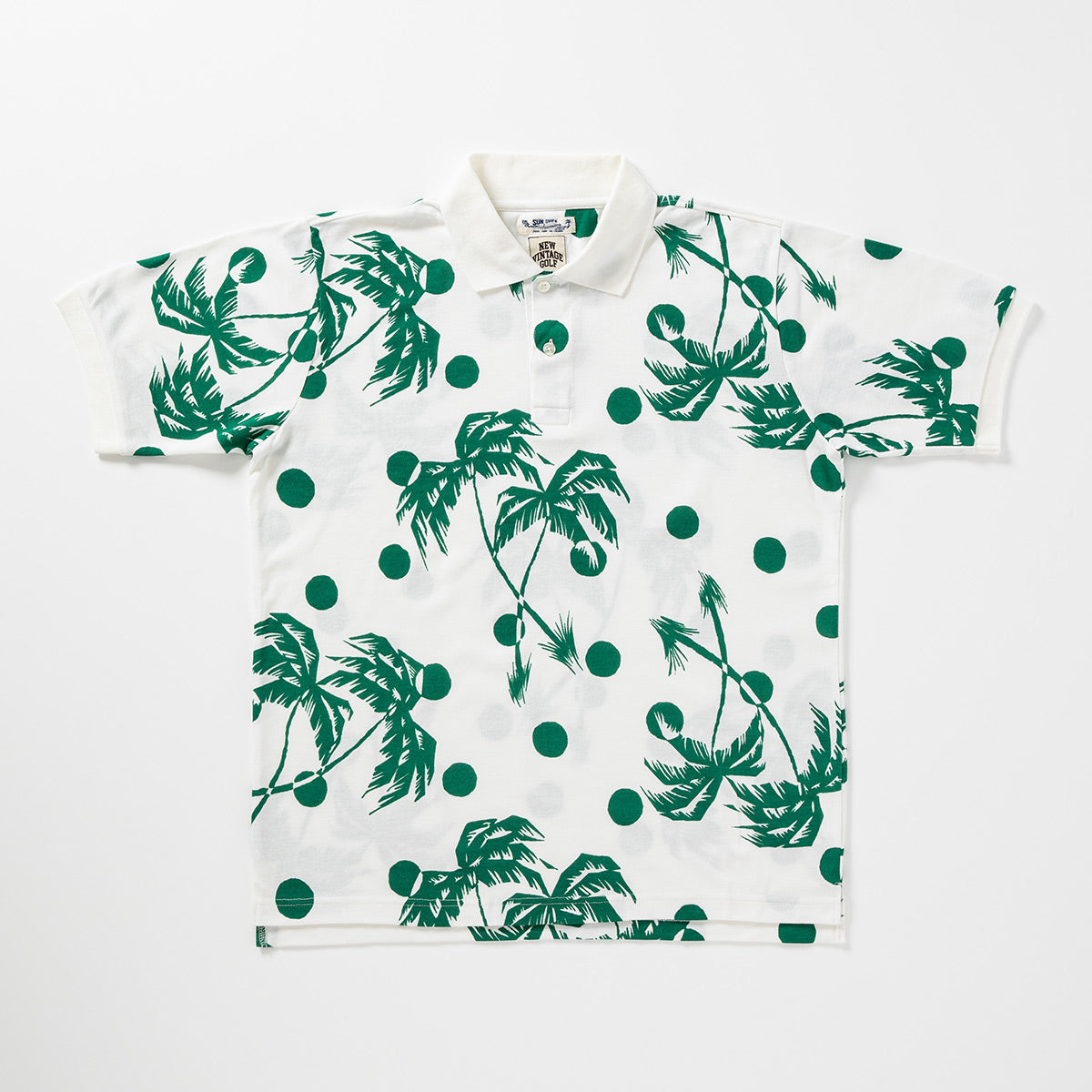 NVG×SUNSURF Moon Palm Tree Polo - OFF WHITE – BRUDER公式オンラインストア